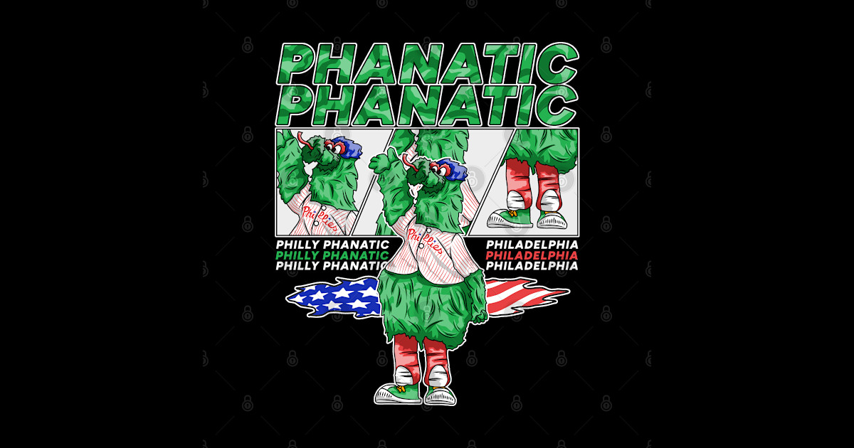 Philly Phanatic Cartoon Style - Baseball - Sticker | TeePublic