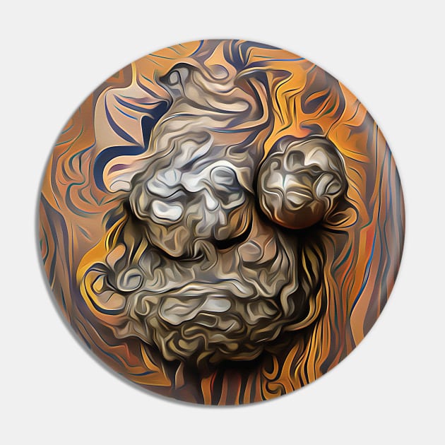 Bronze Bulging Puff Flashing Nug 420 Weed Cannabis - 420 - Pin | TeePublic