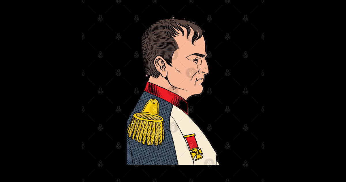 Napoleon Bonaparte - Napoleon - Sticker | TeePublic