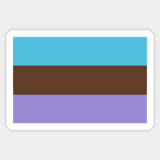 Androsexual Pride Flag - Androsexual - Sticker | TeePublic