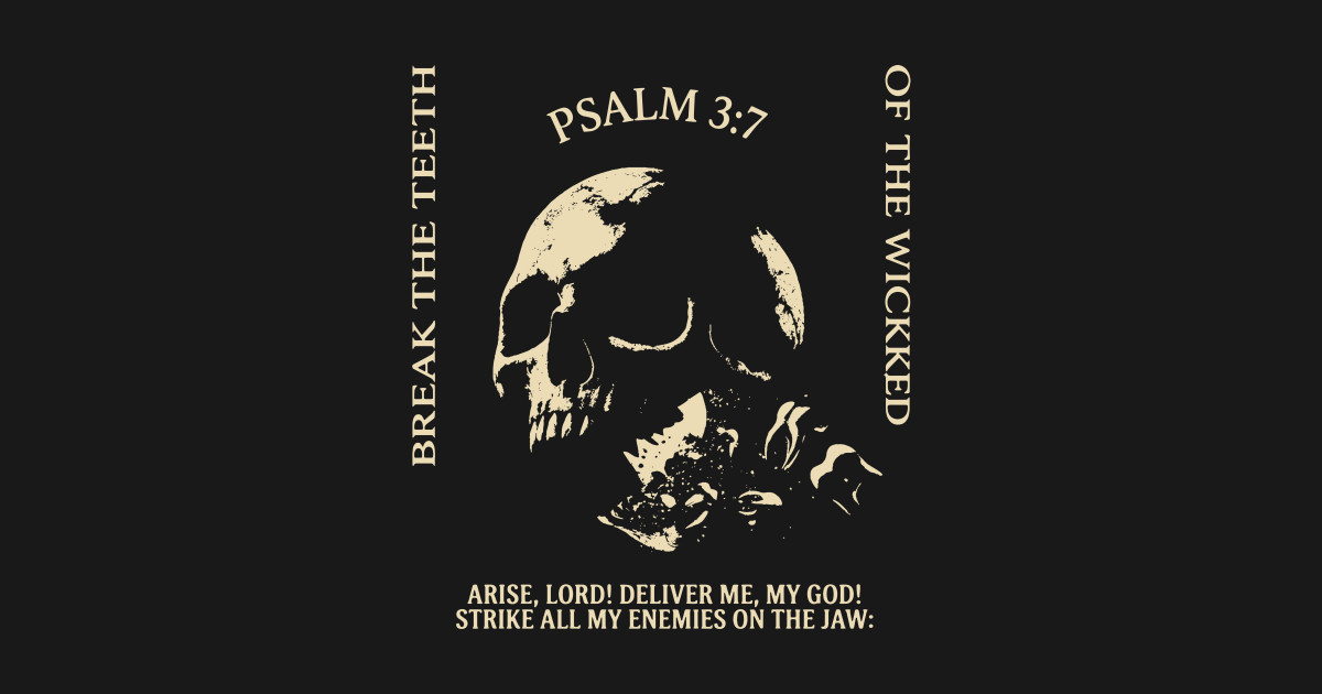 Psalm 3:7 Arise Lord Deliver Me Powerful Christian Verse - Psalm 3 7 ...