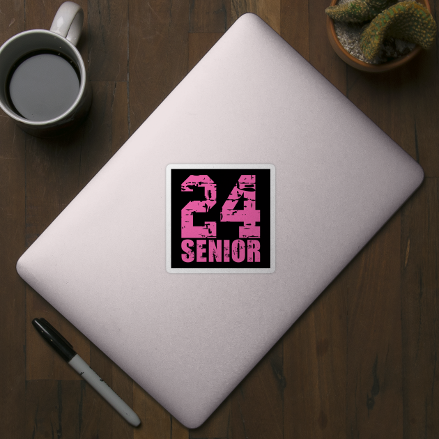 2024 Senior - 2024 Senior - Sticker | TeePublic
