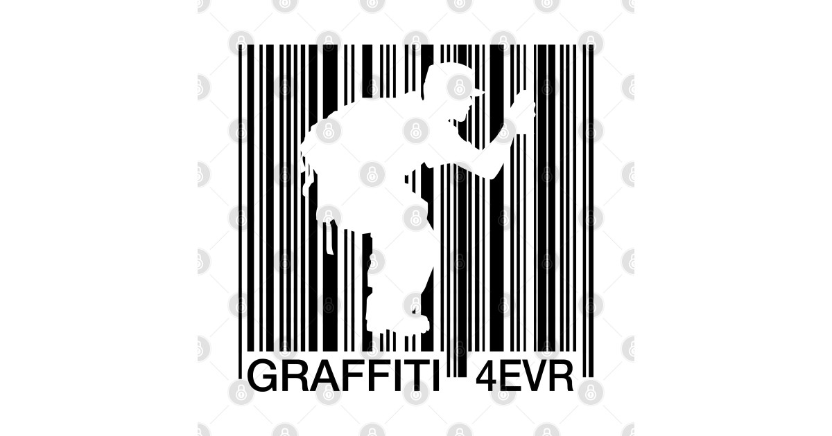 GRAFFITI ARTIST BARCODE - Graffiti Hip Hop Spray Paint Urban Slap - T-Shirt | TeePublic