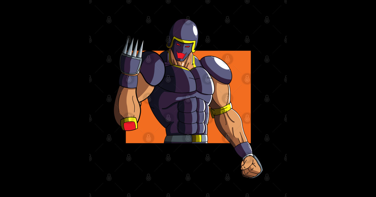 Warsman (No words) - Ultimate Muscle - Sticker | TeePublic