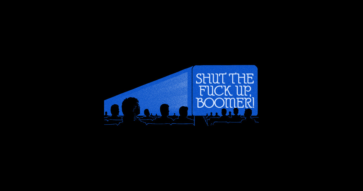 STFU Boomer - Boomer - Sticker | TeePublic