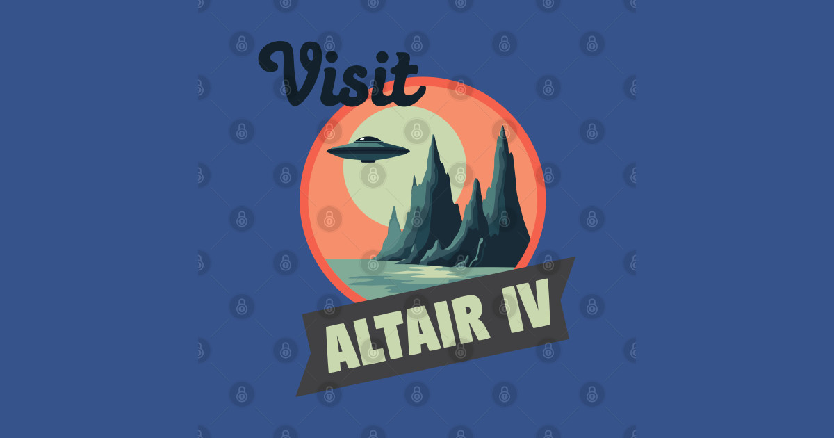 Visit Altair IV - Forbidden Planet - Forbidden Planet - T-Shirt | TeePublic