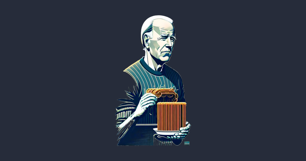 Confused Spaghetti Man - Joe Biden - T-Shirt | TeePublic