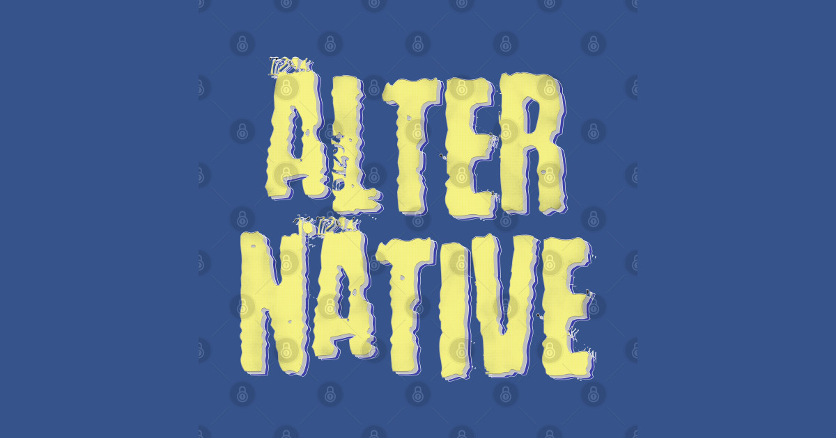 Alternative Indie New Wave Grunge - Alternative - T-Shirt | TeePublic