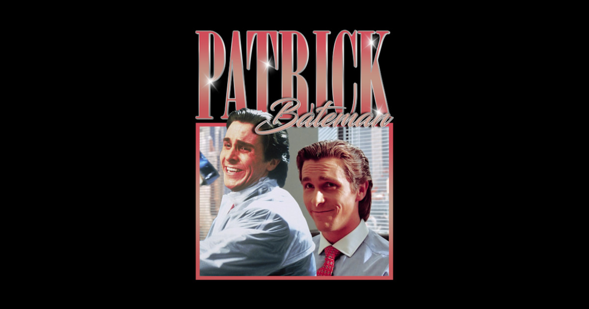 Patrick Bateman Retro Bootleg Retro Bootleg - Patrick Bateman - Posters ...