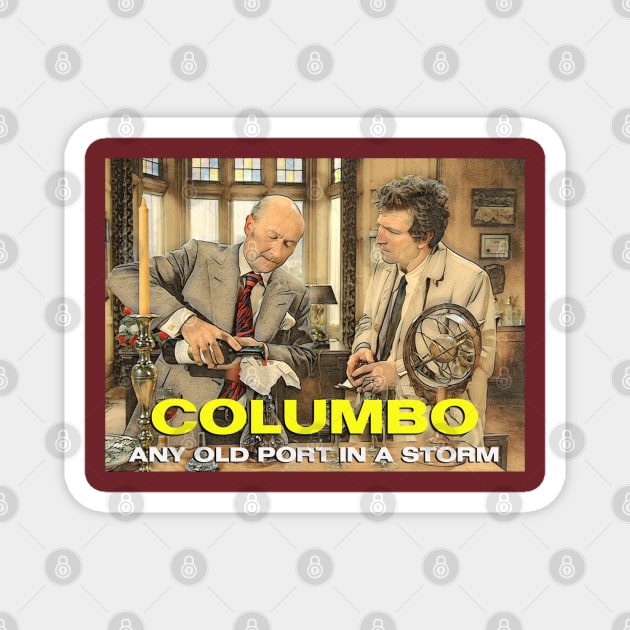 Red or White? - Columbo - Magnet | TeePublic