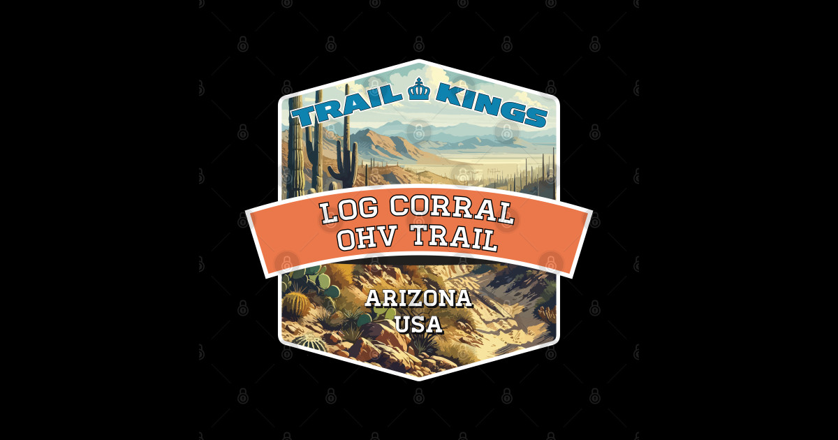 Trail Kings: Log Corral OHV Trail - Corral - Sticker | TeePublic