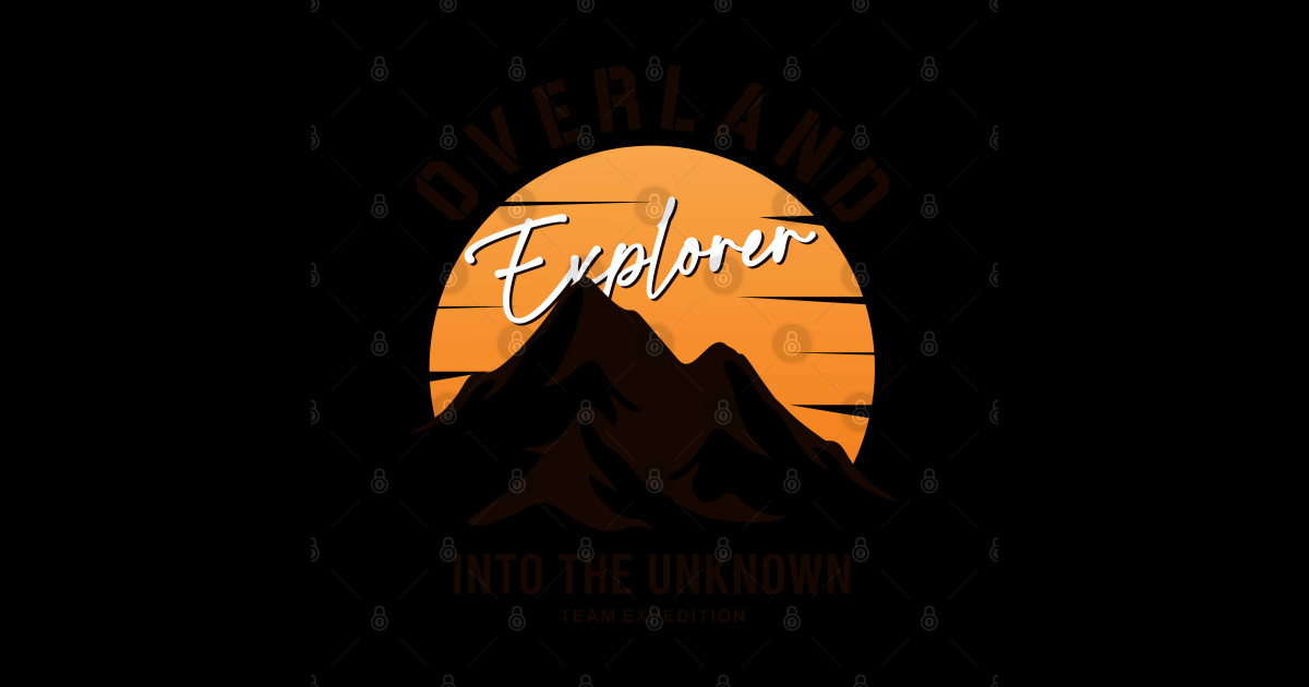 Overland Explorer - Overland Explorer - Sticker | TeePublic