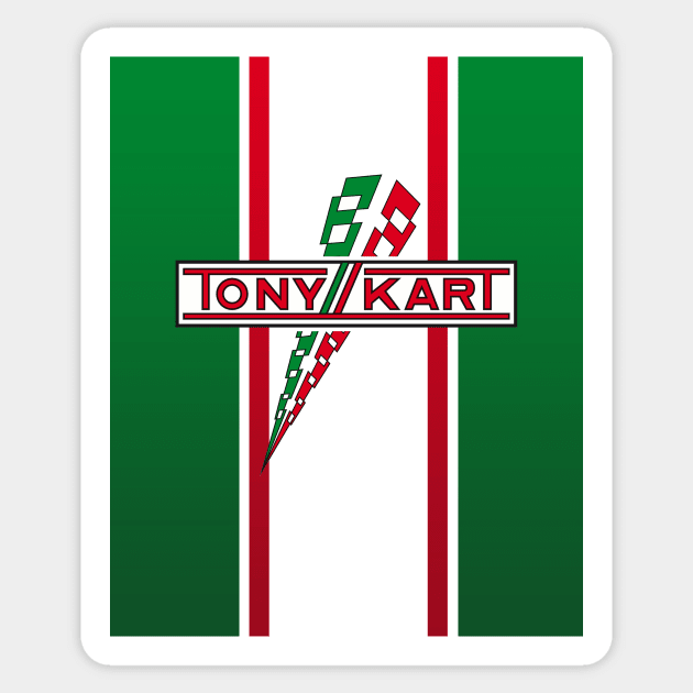 Tony Kart - Tony Kart - Sticker | TeePublic