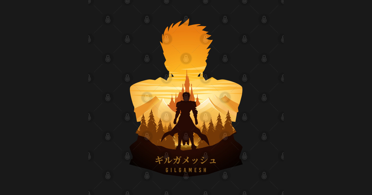 Gilgamesh Fate - Gilgamesh - T-Shirt | TeePublic