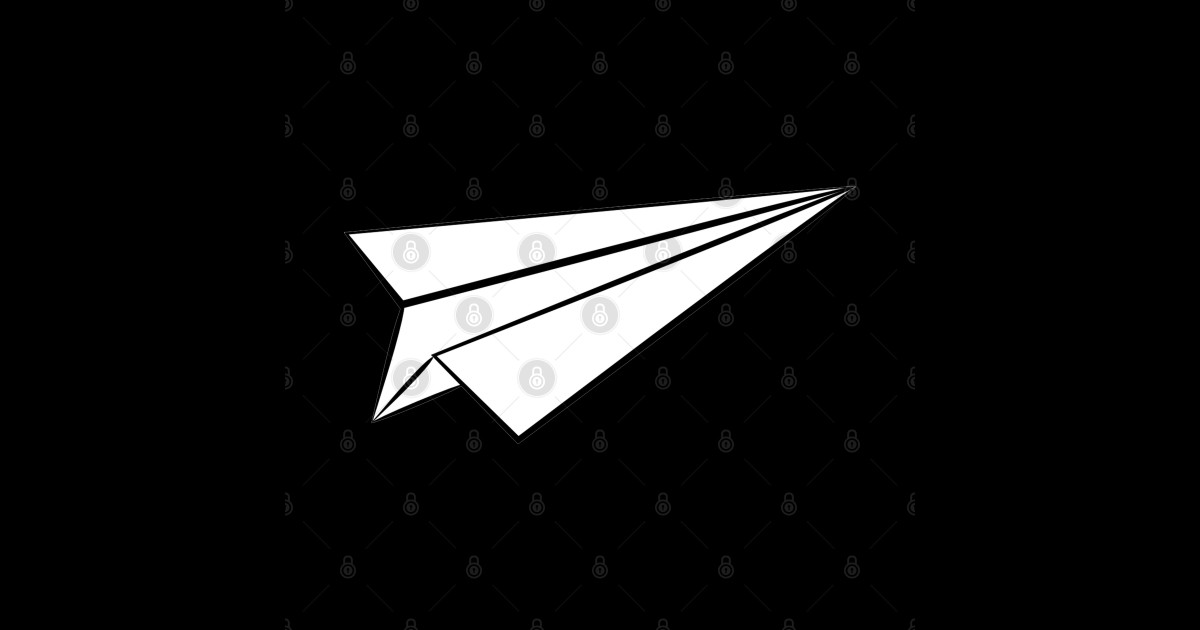 Paper Plane | Gif - Paperplane - Sticker | TeePublic