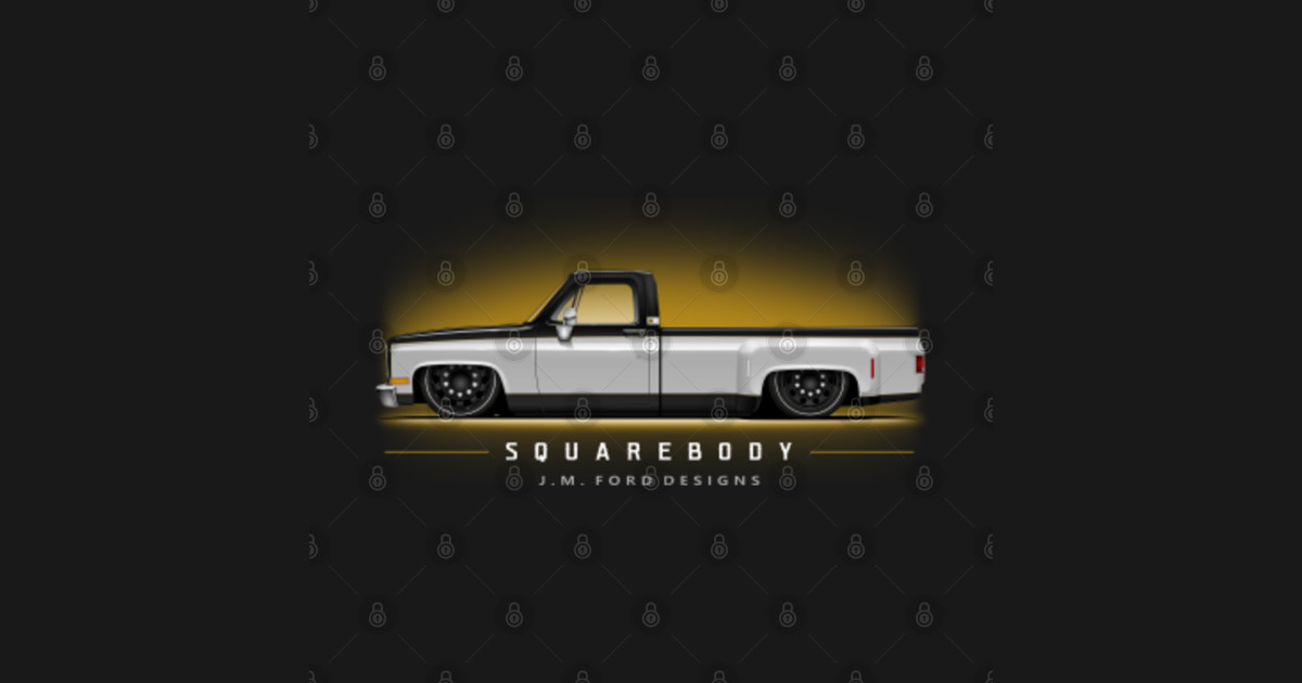 Squarebody Dually 1 - Dually - T-Shirt | TeePublic