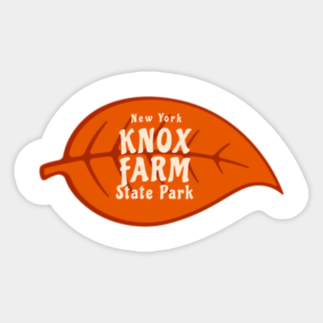 Knox Farm State Park New - Secrets of the Pines - Knox Farm - Sticker ...