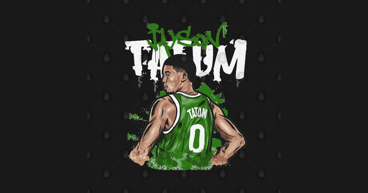 Jayson Tatum Boston Pose - Jayson Tatum - T-Shirt | TeePublic