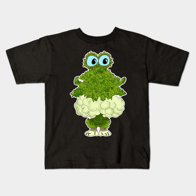 The Great Cauli - Monster Veggies - Kids T-Shirt | TeePublic