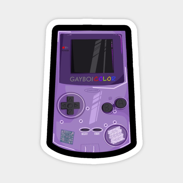 Gayboi Color - Retrogaming - Magnet | TeePublic