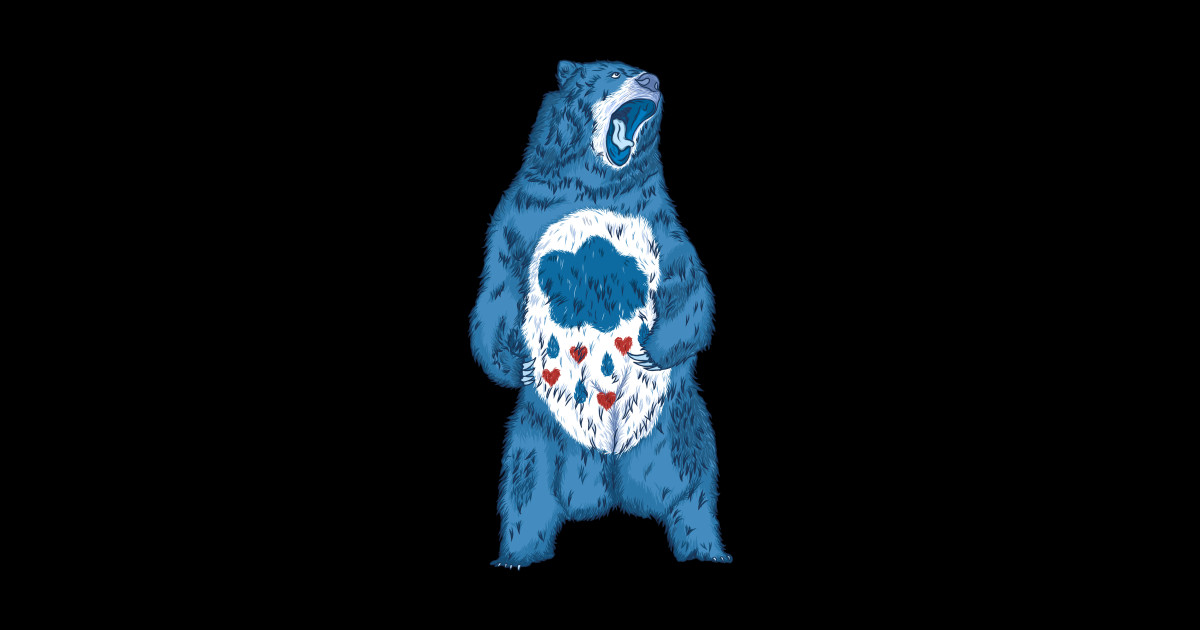 Grumpy Bear - Grumpy Bear - Sticker | TeePublic