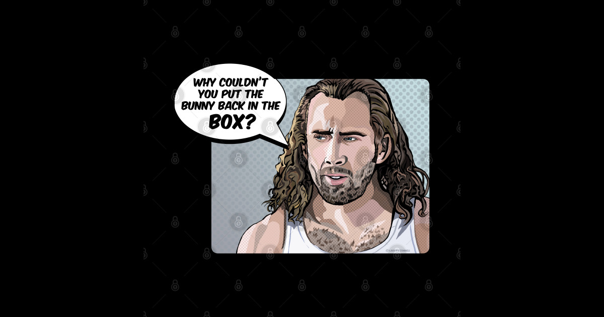 Cameron Poe the ex-con hero - Nicolas Cage - Sticker | TeePublic