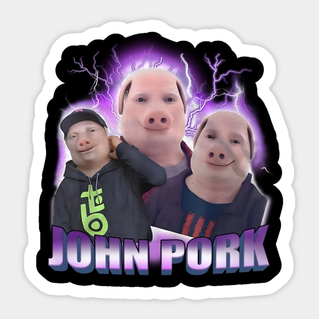 John Pork Funny Dank Memes - Italian Brainrot Meme Humor - Funny Meme ...