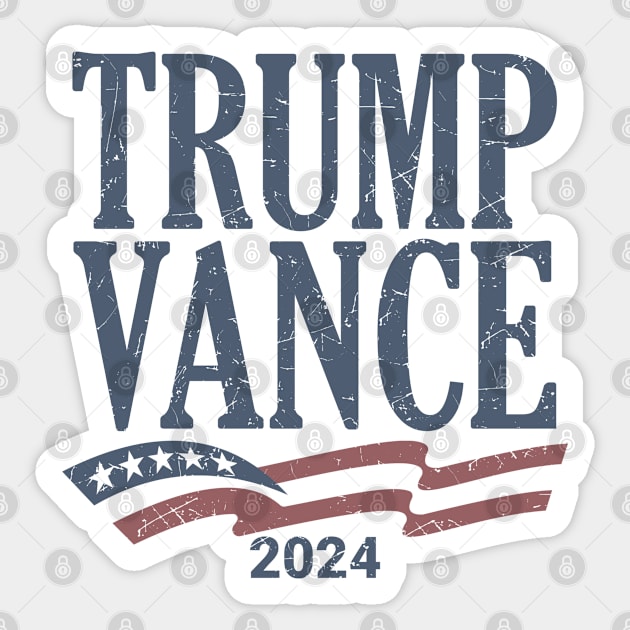 Trump Vance 2024 - Trump Vance - Sticker | TeePublic