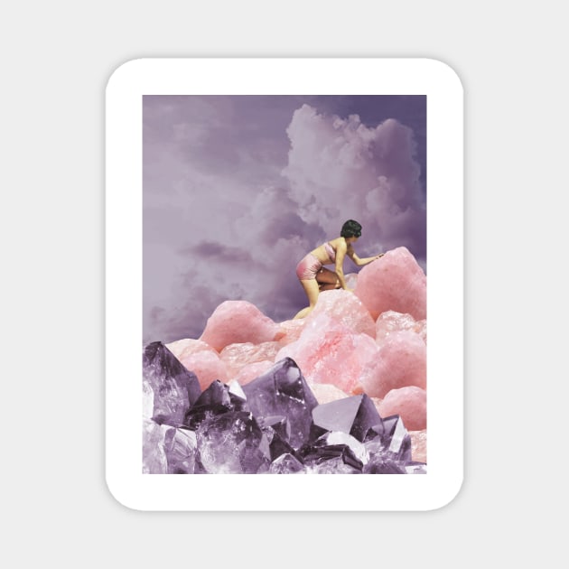 Crystal Obsession - Collage - Magnet | TeePublic