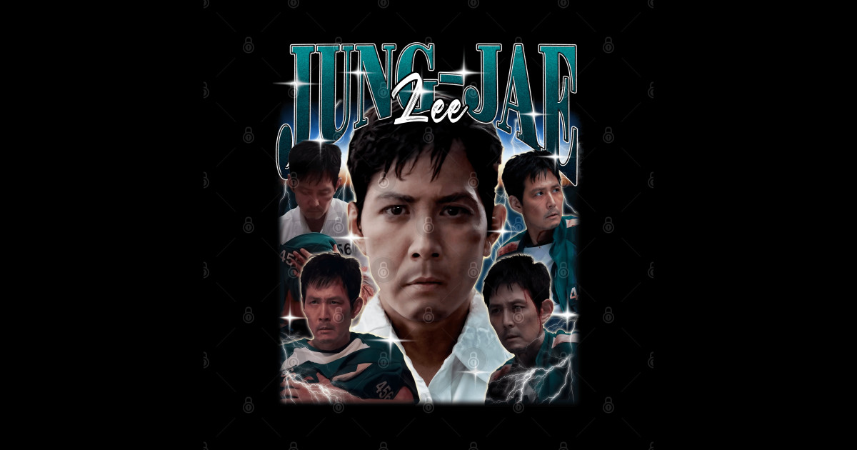 Lee Jung Jae Player 456 Inspired - Korean Drama - Sticker | TeePublic