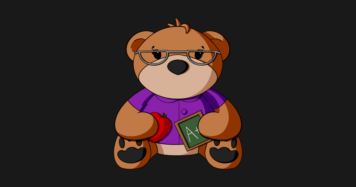 Female Teacher Teddy Bear - Teacher - T-Shirt | TeePublic