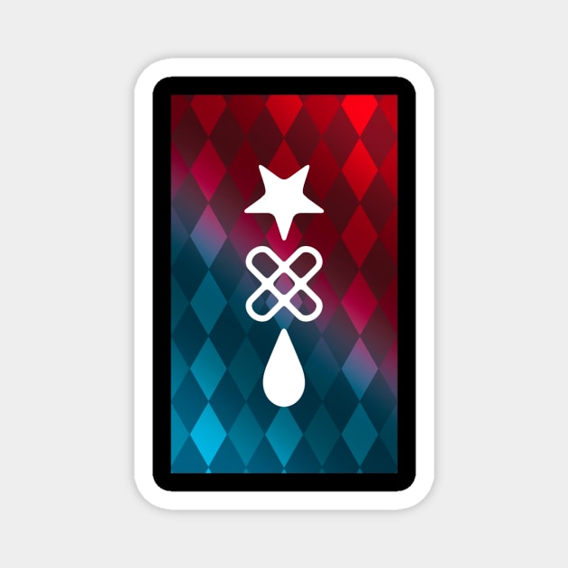 Lyney, Lynette, Freminet - Genshin Impact Card design - Lyney - Magnet ...
