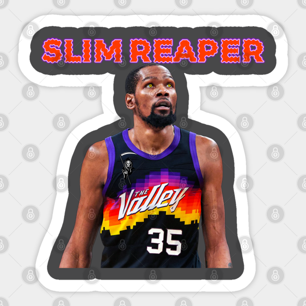 Slim Reaper - Kevin Durant - Sticker | TeePublic