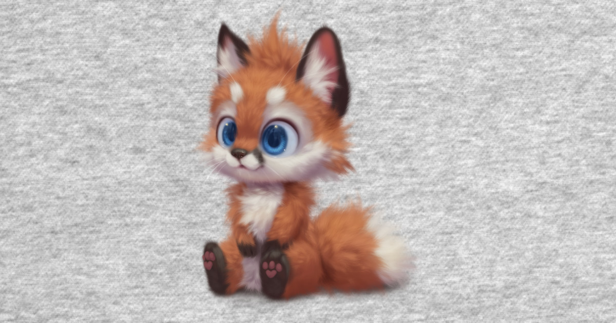 Derpy Fox - Fox - Hoodie | TeePublic