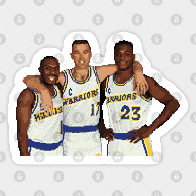 Run TMC Pixel - Chris Mullin - Sticker | TeePublic