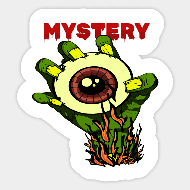 graffiti zombie hand - Hallowen - Sticker | TeePublic