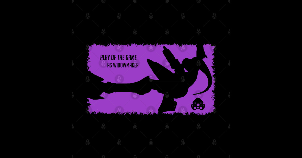 Widowmaker Play Of The Game - Widowmaker - Sticker | TeePublic