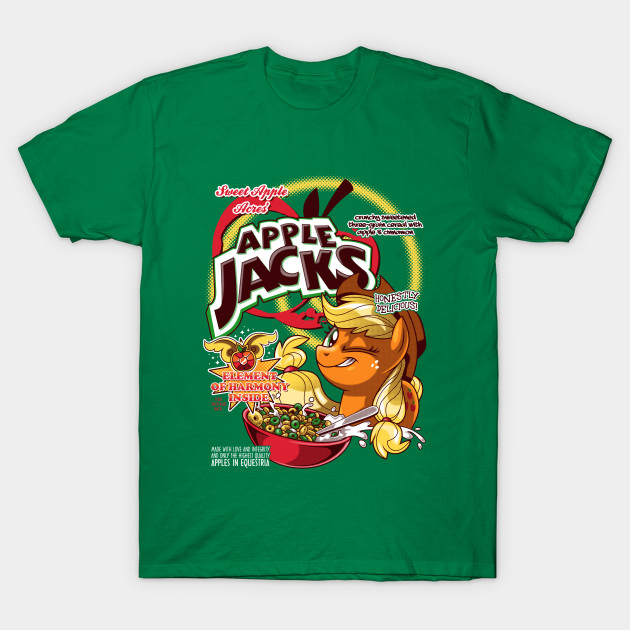 Apple Jacks - Honestly Delicious! - My Little Pony - T-Shirt | TeePublic
