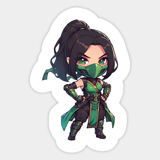 Jade Mortal Kombat - Jade - Sticker | TeePublic