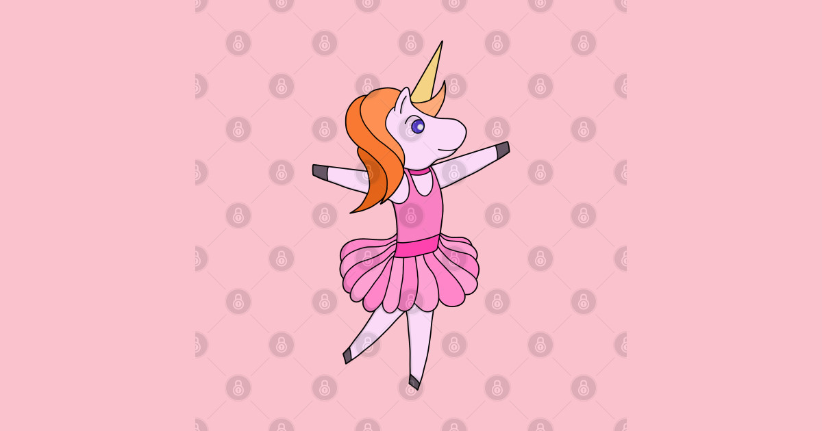 Unicorn ballet dancer - Ballet Dancing - T-Shirt | TeePublic