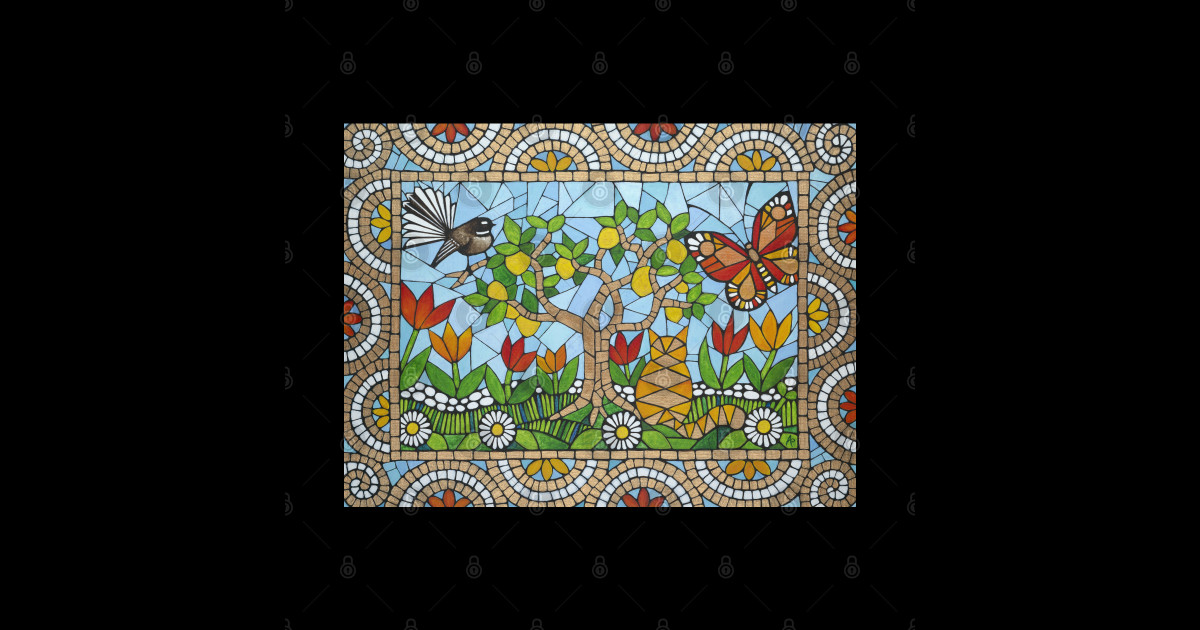 Fantail & Friends - Fantail - Sticker | TeePublic