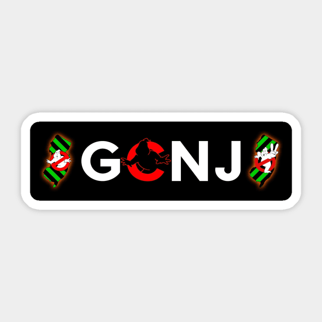 GCNJ banner - Ghostbusters Franchise Logo - Sticker | TeePublic