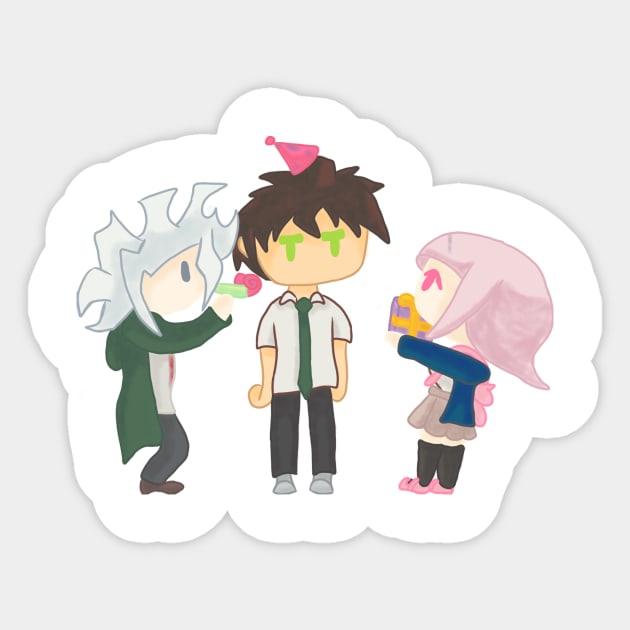 Happy Birthday Hajime - Hajime Hinata - Sticker | TeePublic