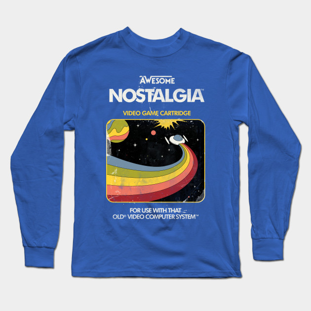 Nostalgia - Throwback - Long Sleeve T-Shirt | TeePublic