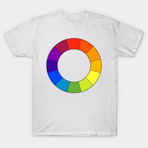 Color Wheel - Color Wheel - T-Shirt | TeePublic