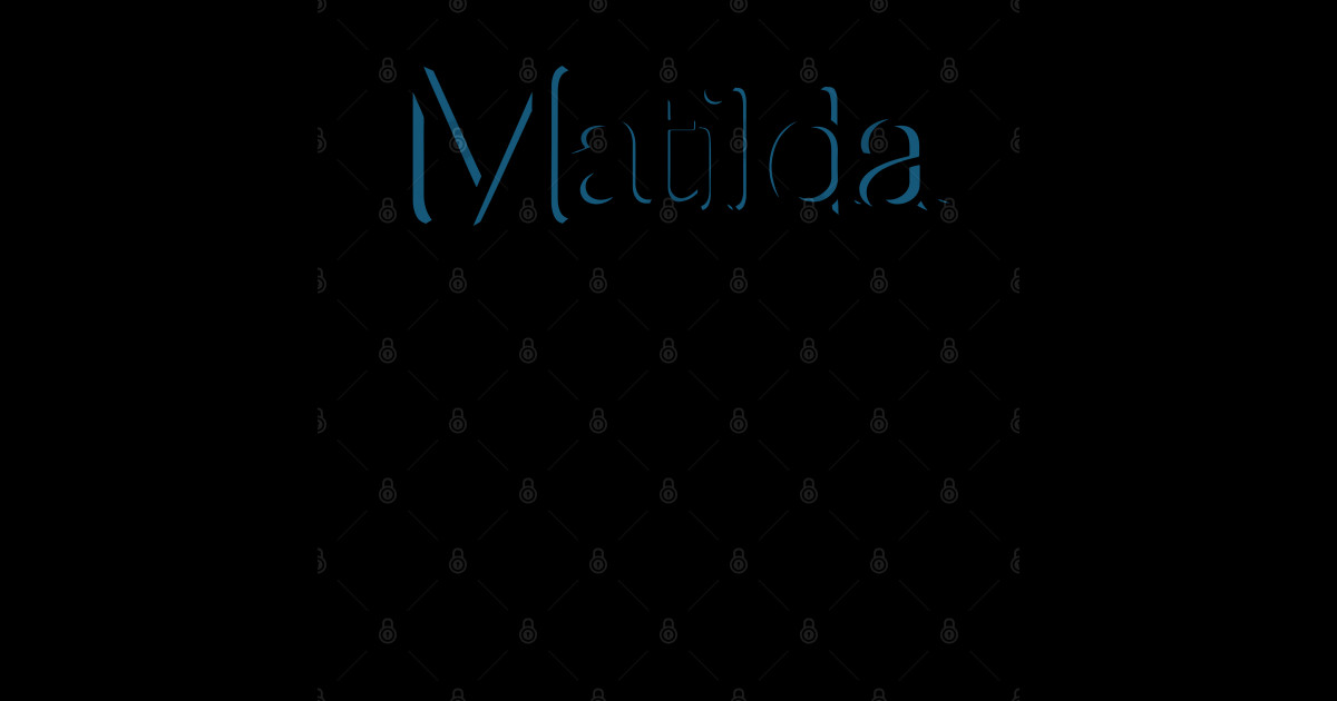 Matilda Musical - Matilda - Sticker | TeePublic