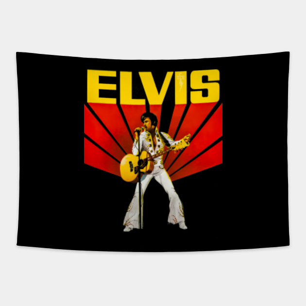 Elvia | 79 Roma - Elvis Presley - Tapestry Designed & Sold By Tano Bonfanti
