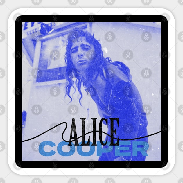 Alice Cooper / Classic Style - Alice Cooper - Sticker | TeePublic