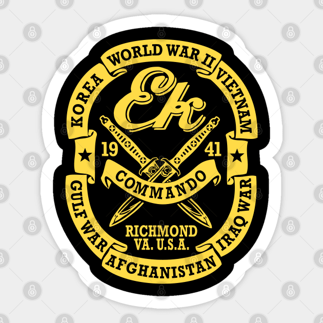 Mod.3 EK Commando 1941 Combat - Ek Commando 1941 Combat - Sticker ...