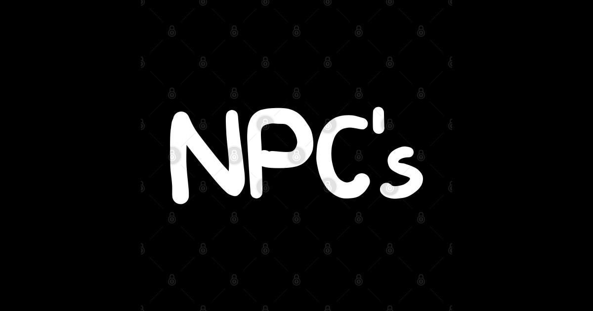 NPC - Npc - Sticker | TeePublic